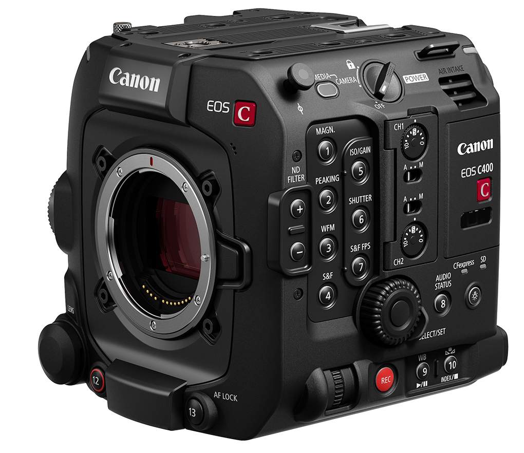 Canon EOS C400 6K Full-Frame Digital Cinema Camera (Canon RF) - Trans ...